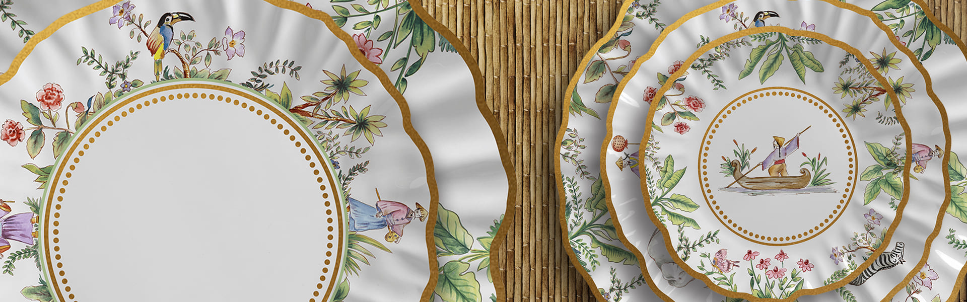 Linha Orient Bloom - Maison Blanche